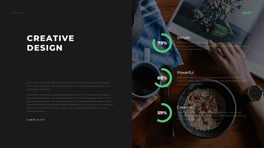 Okey Multipurpose PowerPoint Template by Jiani_design | GraphicRiver